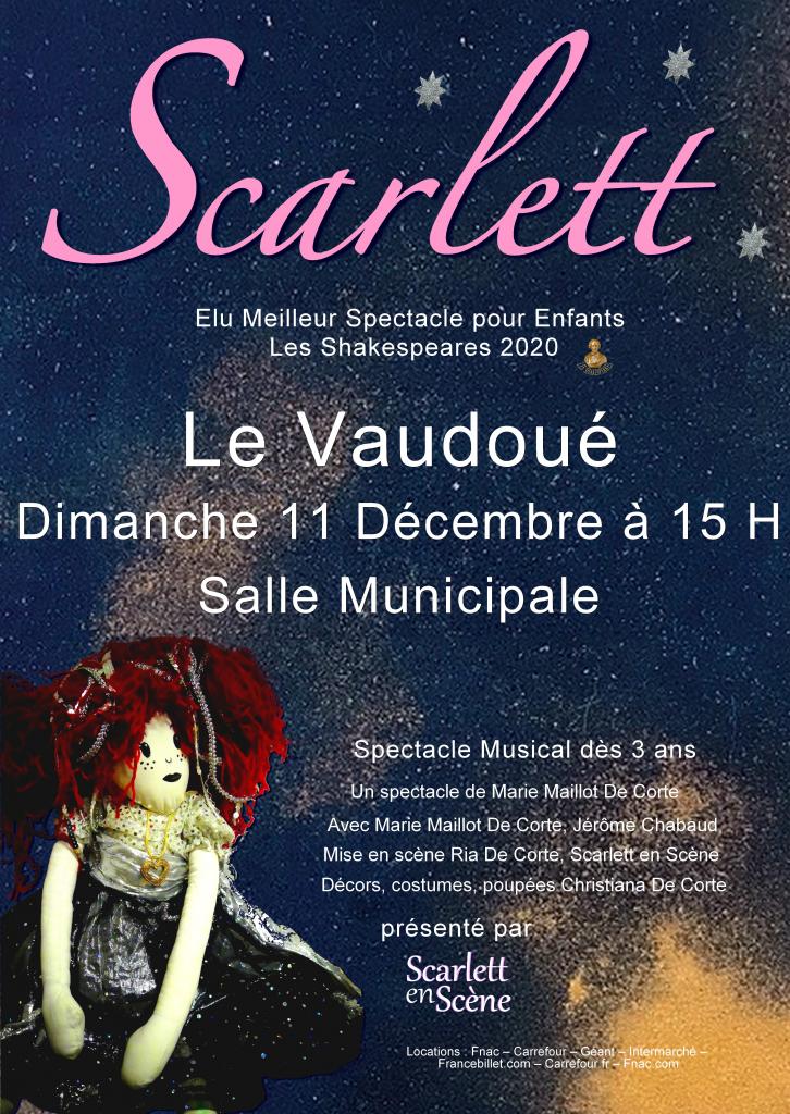 FLYER SCARLETT RECTO LE VAUDOUE – Le Vaudoué